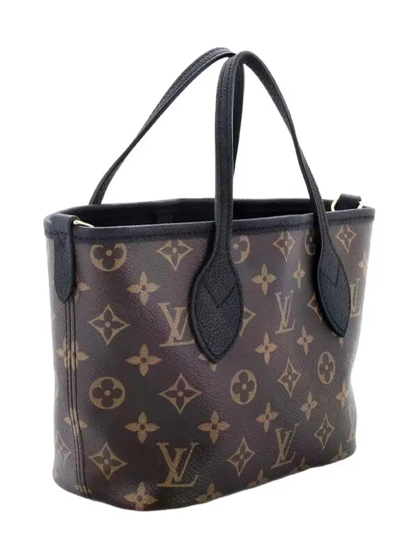 LOUIS VUITTON Neverfull Bandouliere Inside Out Monogram Canvas And Leather Bb Tote Bag - Brown