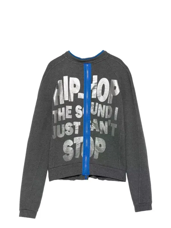 Dolce & Gabbana Zip-detail Sweatshirt - Grey