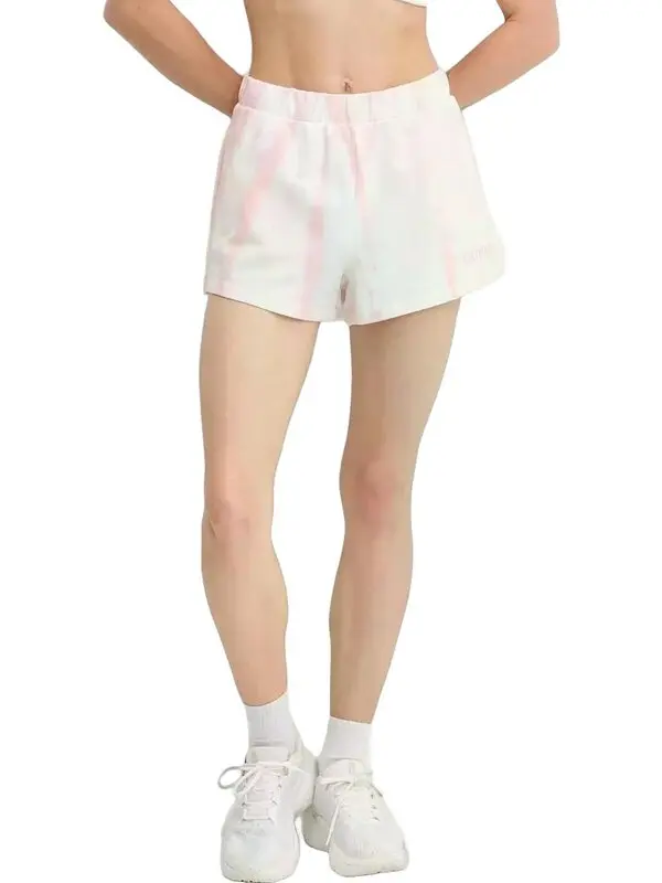 Guess Tie-dye Logo Shorts - Neutrals