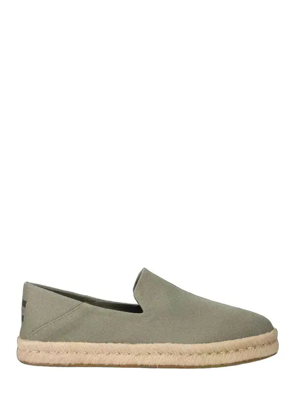 Toms Santiago Braided-sole Espadrilles - Grey