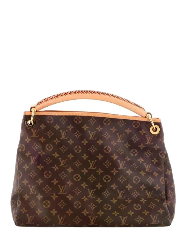 LOUIS VUITTON Artsy Handbag Monogram Canvas Mm Hobo Bag - Brown