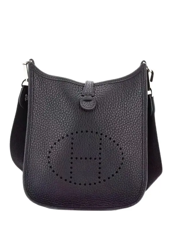 Hermès Evelyne Bag Gen Iii Clemence Tpm Crossbody Bag - Black