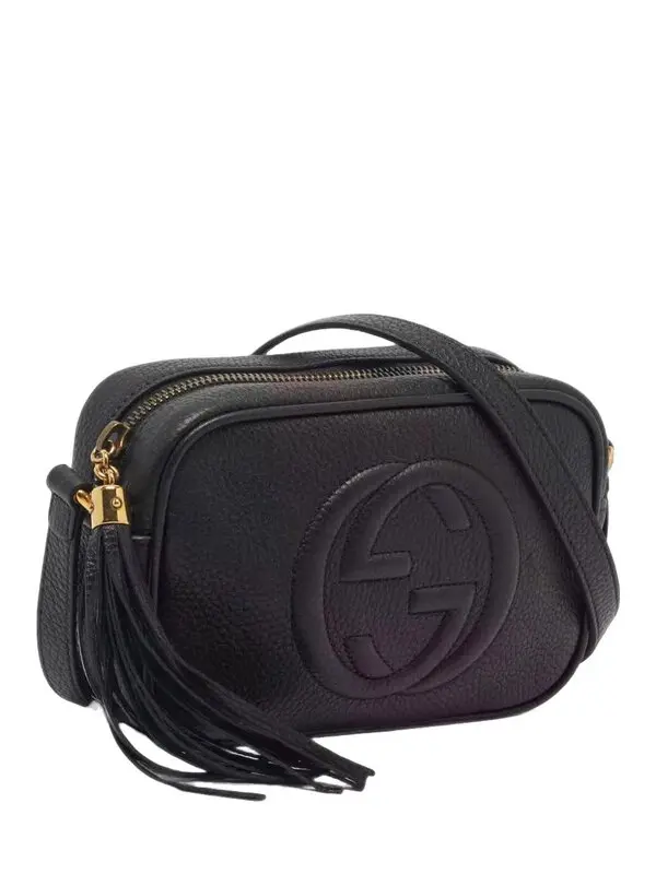 Gucci Soho Mini Shoulder Bag - Black