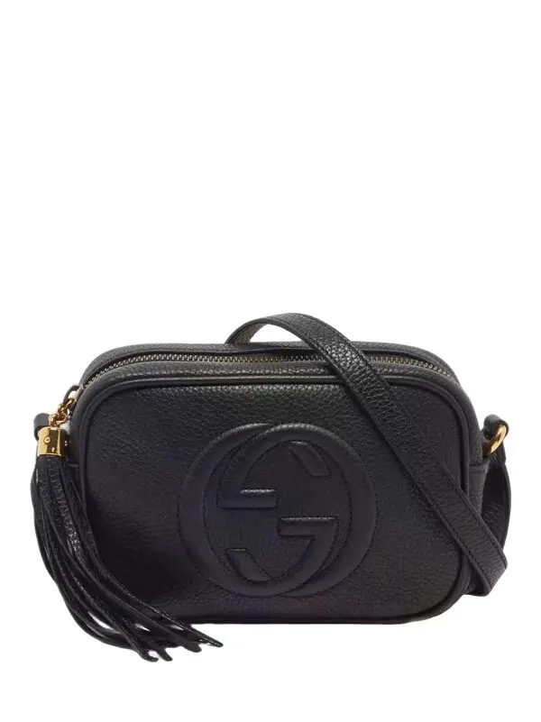 Gucci Soho Mini Shoulder Bag - Black