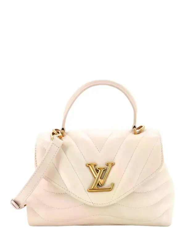 LOUIS VUITTON Quilted Leather Satchel - Neutrals