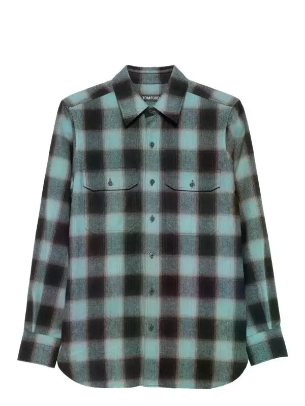TOM FORD Button-up Shirt - Grey