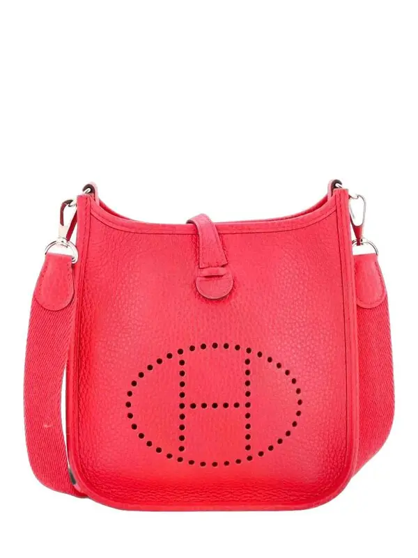 Hermès Evelyne Bag Gen Iii Clemence Tpm Crossbody Bag - Pink