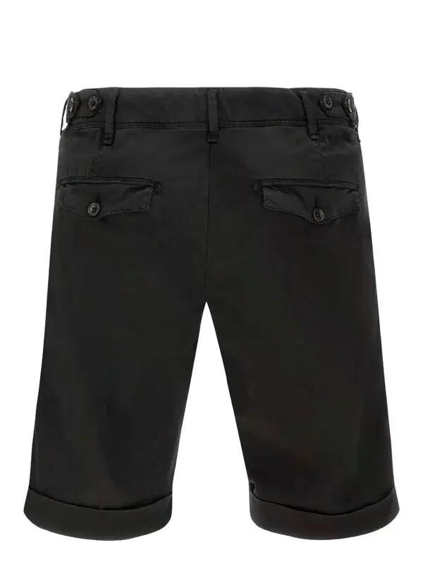 PERFECTION History Lab Welt-pocket Shorts - Black