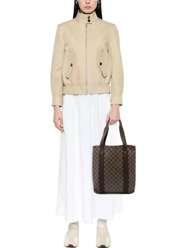 LOUIS VUITTON Damier Ebene Cabas Beaubourg Tote Bag - Brown