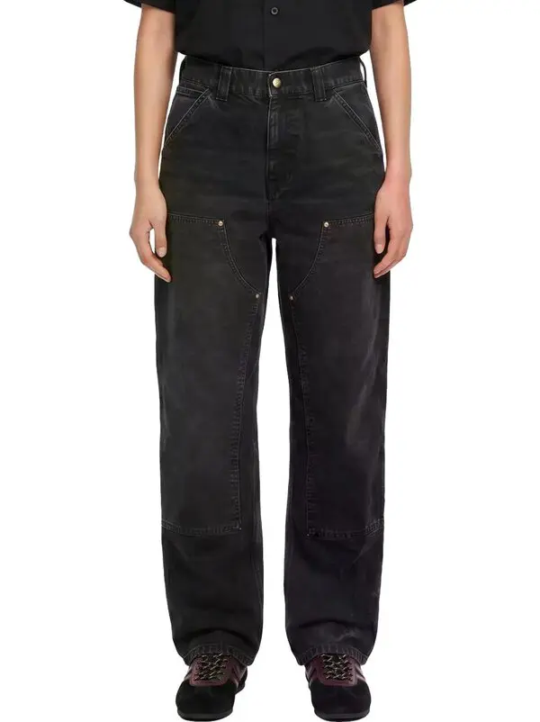 Carhartt Work In Progress Double Knee Trousers - Black