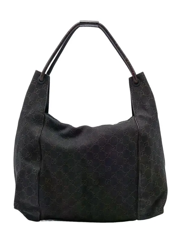 Gucci Gg Canvas Shoulder Bag - Brown