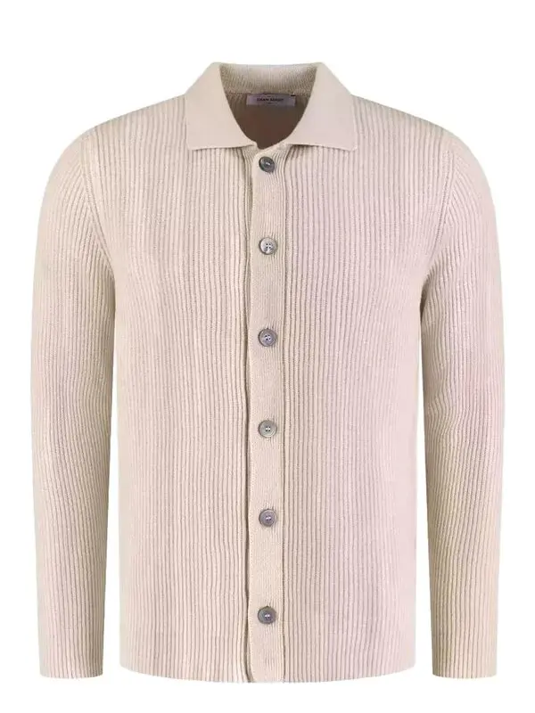 GRAN SASSO Ribbed-knit Cardigan - Neutrals