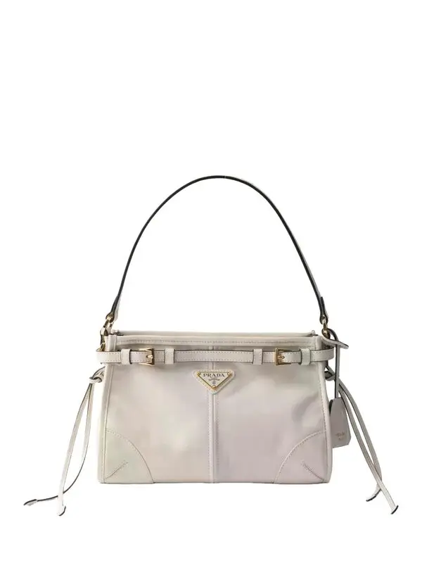 Prada Bonnie Leather Handbag - White