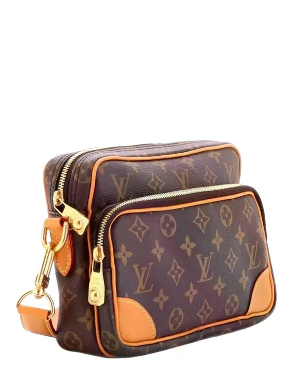 LOUIS VUITTON Monogram Canvas Messenger Bag - Brown
