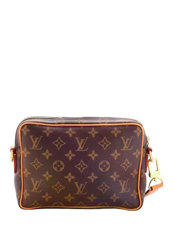 LOUIS VUITTON Monogram Canvas Messenger Bag - Brown