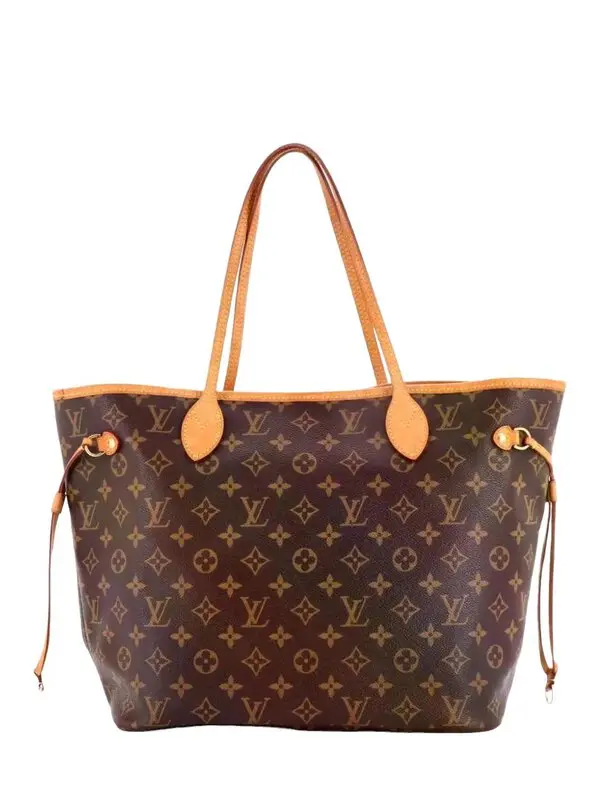 LOUIS VUITTON Neverfull Nm Monogram Canvas Mm Tote Bag - Brown
