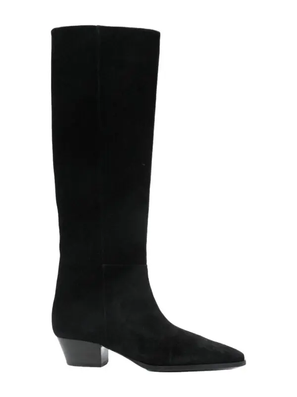 AeydĒ Knee-high Block-heeled Boots - Black