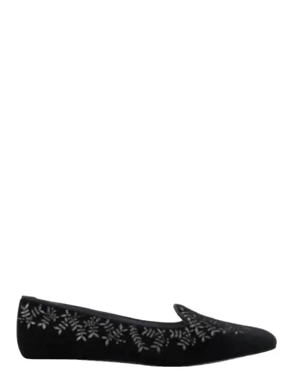 CastaÑer Round-toe Flat - Black