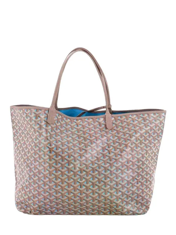 Goyard Saint Louis Claire Voie Coated Canvas Gm Tote Bag - Grey