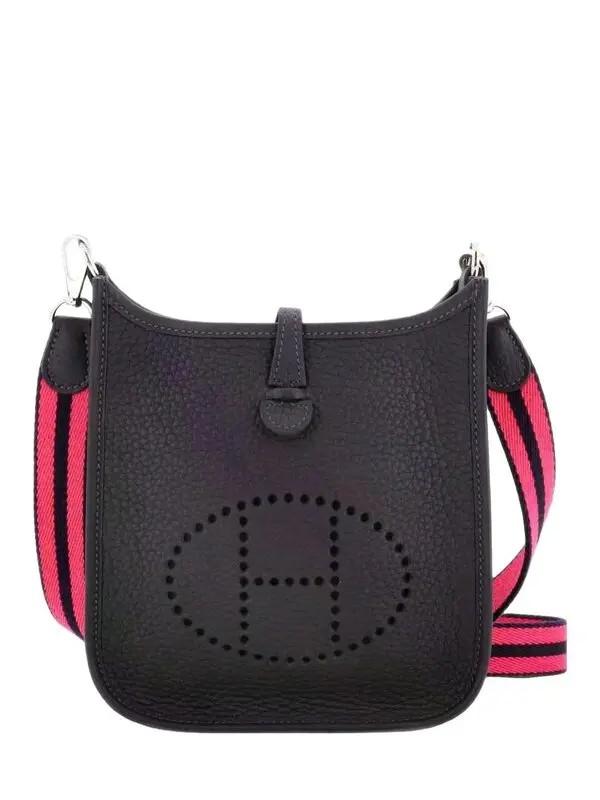 Hermès Evelyne Bag Gen Iii Clemence Tpm Crossbody Bag - Blue