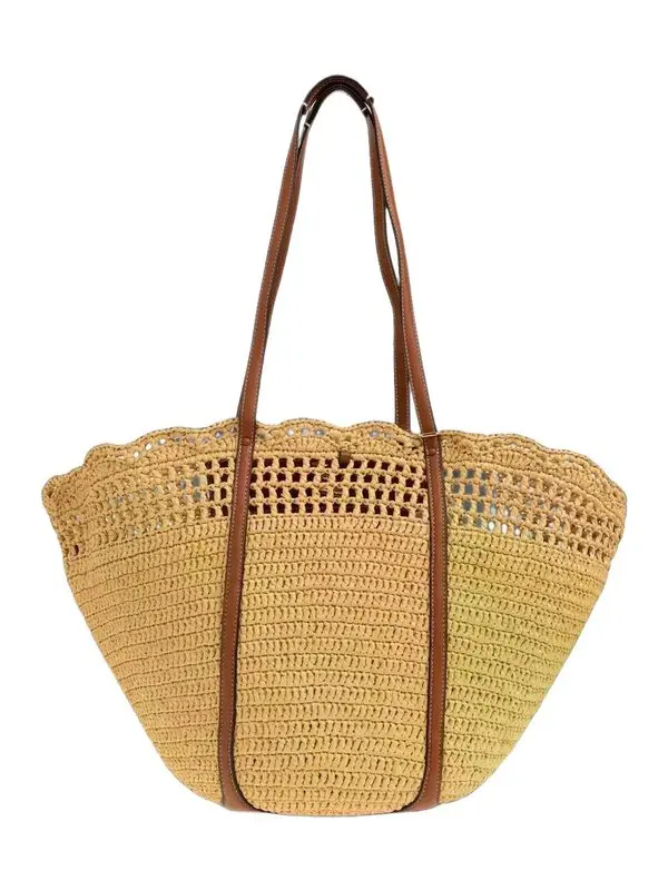 Ulla Johnson Marina Raffia Tote Bag - Neutrals