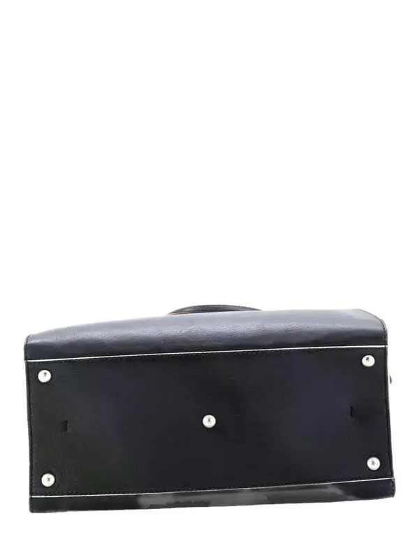 Fendi 3jours Leather Petite Satchel - Black