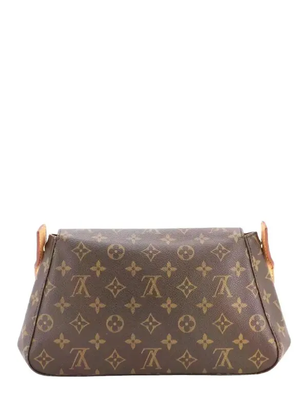LOUIS VUITTON Monogram Canvas Looping Handbag Mini Satchel - Brown