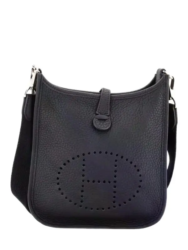 Hermès Evelyne Bag Gen Iii Clemence Tpm Crossbody Bag - Black