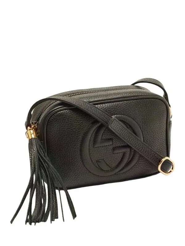 Gucci Soho Mini Cross Body Bag - Black