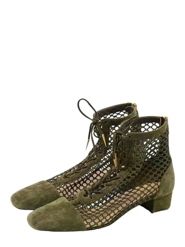 Dior D-naughtily Ankle Boots - Green