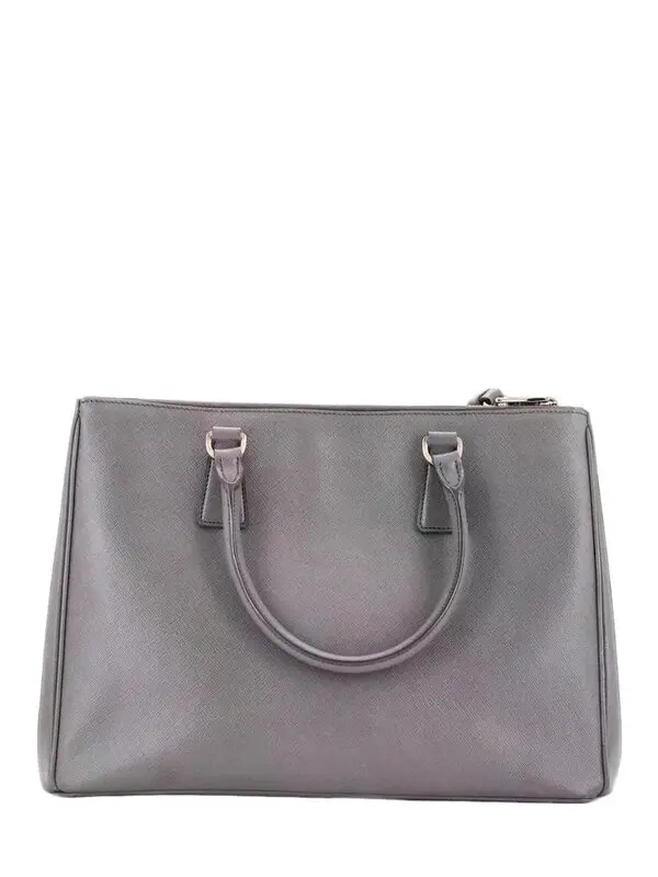 Prada Saffiano Leather Tote - Grey