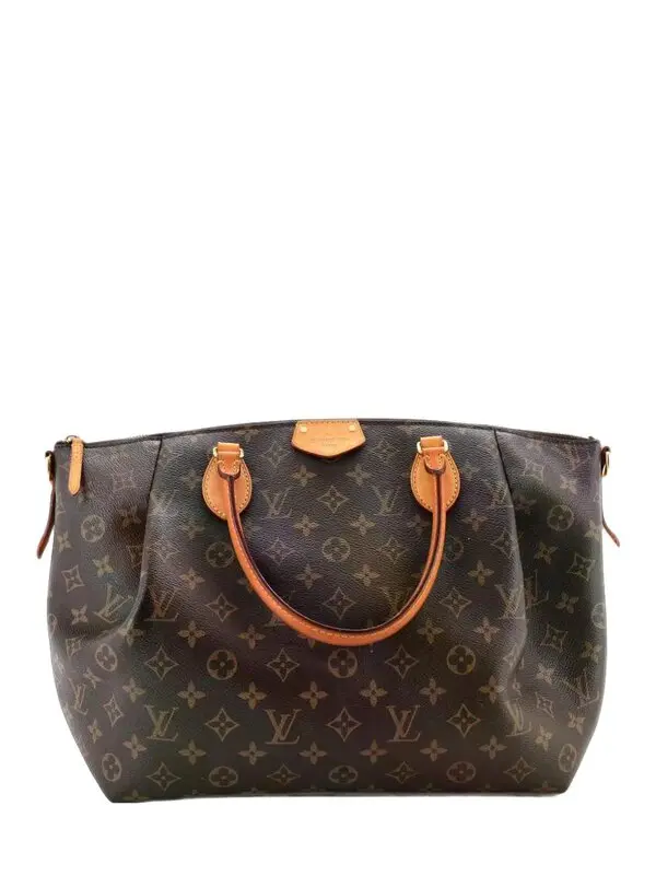 LOUIS VUITTON Monogram Canvas Turenne Satchel - Brown