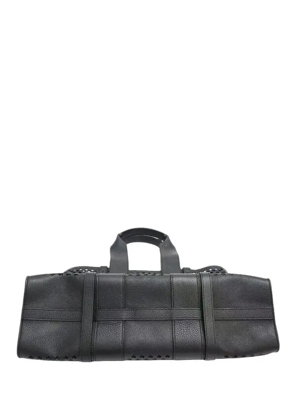 Chloé Woody Perforated Tote Bag - Black