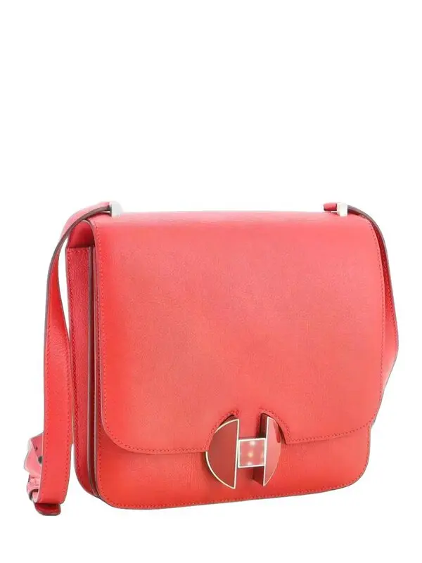 Hermès 2002 Evercolor 20 Shoulder Bag - Red
