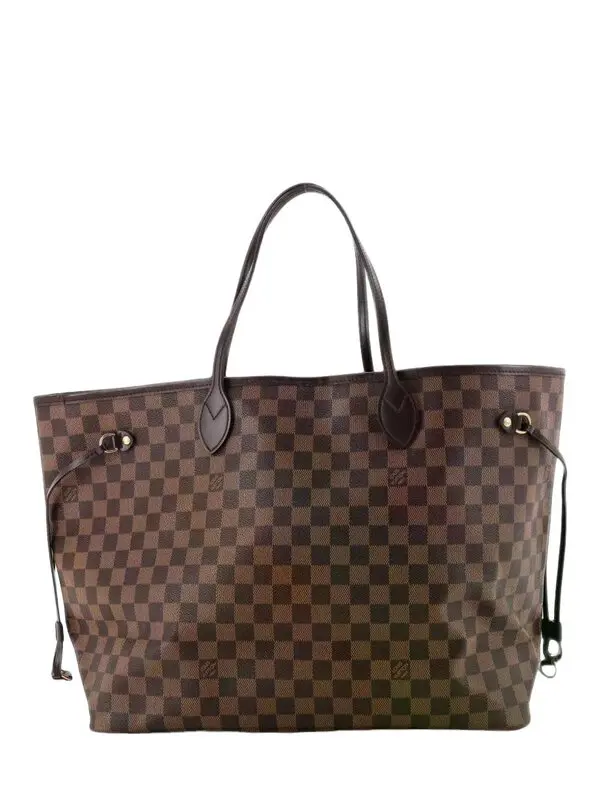 LOUIS VUITTON Neverfull Damier Gm Tote Bag - Brown