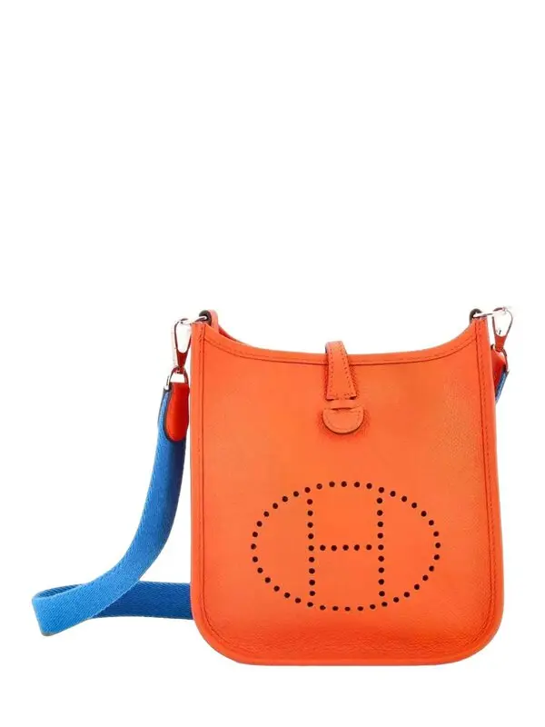 Hermès Epsom Tpm Crossbody Bag - Orange