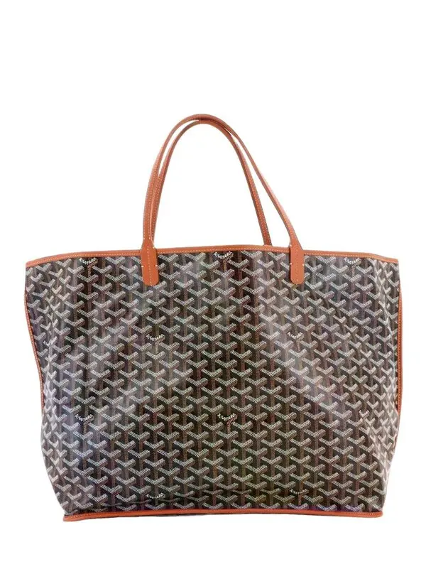 Goyard Anjou Reversible Coated Canvas Gm Tote Bag - Black