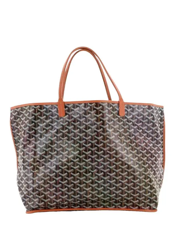 Goyard Anjou Reversible Coated Canvas Gm Tote Bag - Black