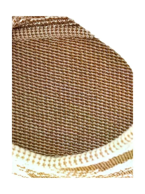 Burberry Ekd Crochet Small Shoulder Bag - Neutrals
