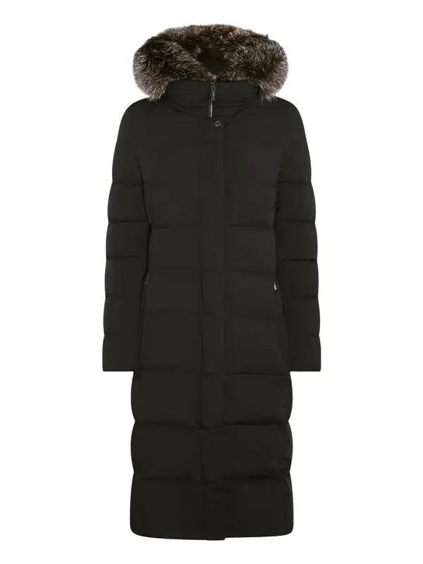 MOORER Zagarakn Hooded Padded Coat - Black