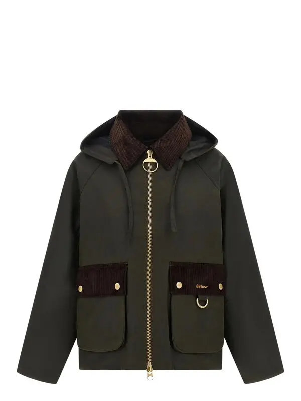 Barbour Carville Hooded Jacket - Green