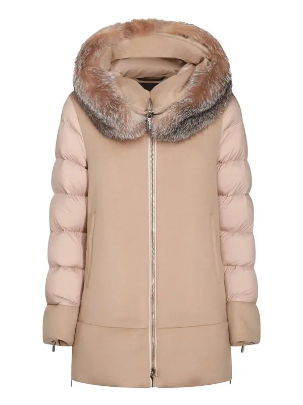 MOORER Fresia Coat - Brown