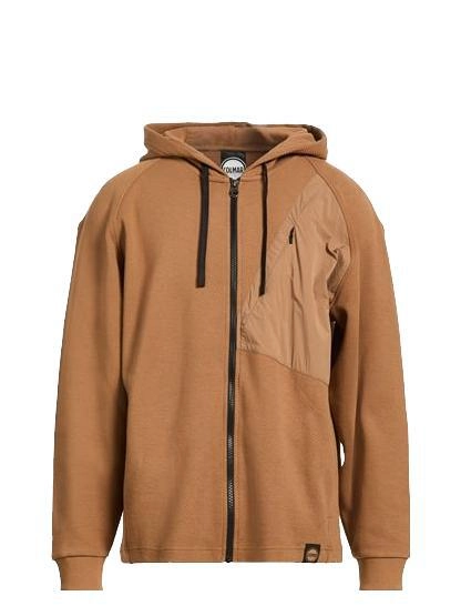 COLMAR REVOLUTION Cotton And Polyester French Terry Hooded Sweatshirt - Light Brown