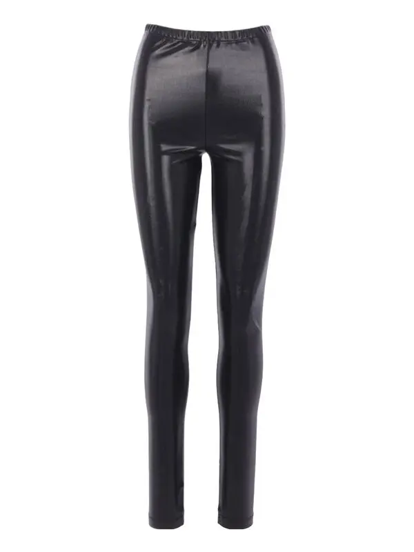 Junya Watanabe Shiny Jersey Leggings - Black