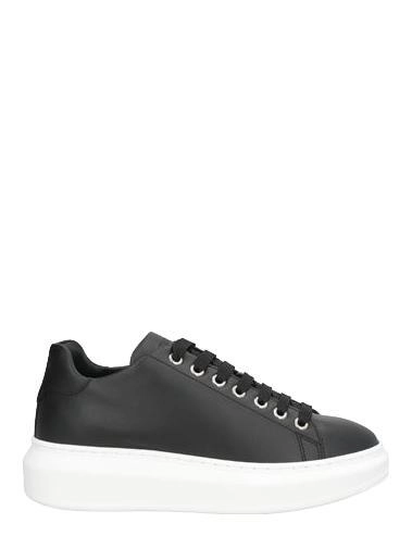 TESTONI Sneakers Size Calfskin - Black