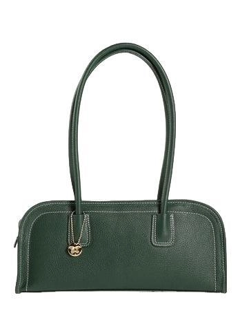 LAURA DI MAGGIO Leather Shoulder Bag - Green