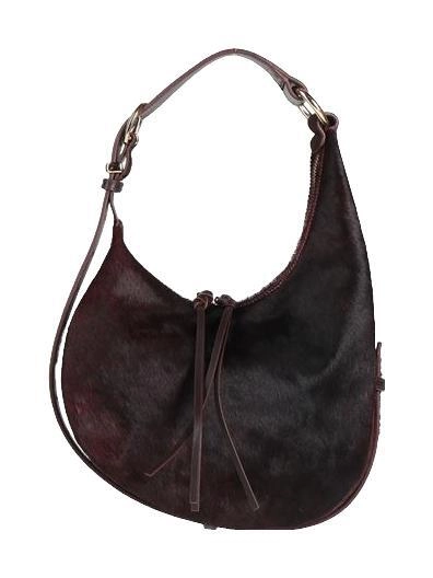 DES_PHEMMES Leather Handbag - Black