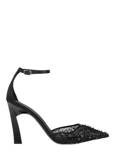 Emporio Armani Polyester, Viscose, Silk Pumps - Black