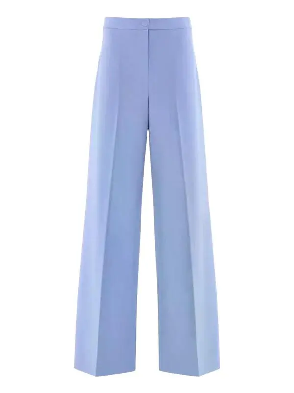 NENETTE Sartorial Wide-leg Trousers - Blue