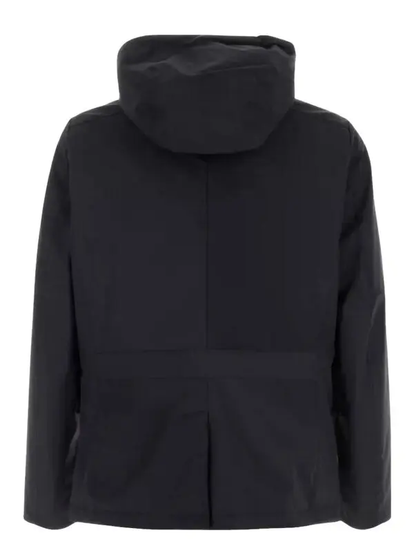 MOORER Vermont Hooded Jacket - Black